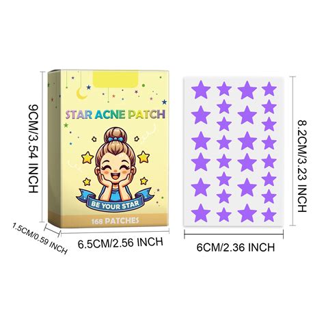 Luoyinda Melanin Hair Care Line Star Patch Facial Patch Facial To