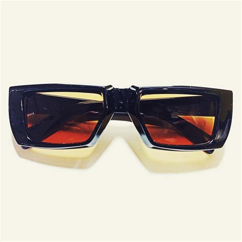 Retro Vintage Style Mod Rectangular Angled Square Sunglasses Etsy