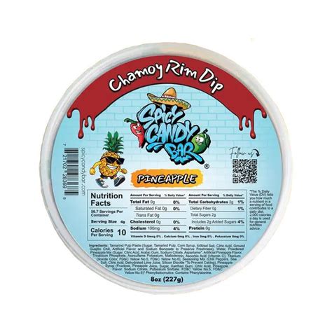 Spicy Candy Bar Chamoy Rim Dip Pineapple Nimbus Imports