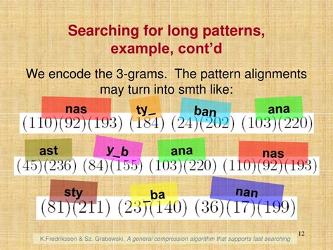 Ppt A General Compression Algorithm That Supports Fast Searching