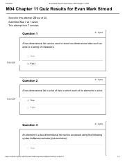 SDEVQUIZ Chapter11 Pdf 3 14 2021 Evan Mark Stroud S Quiz History M04