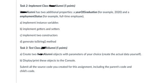 Solved We Have A Superclass In This Question Write Java