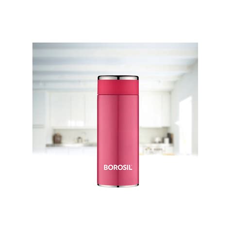 Borosil Stainless Steel Flask Pink Price Buy Online At Best Price