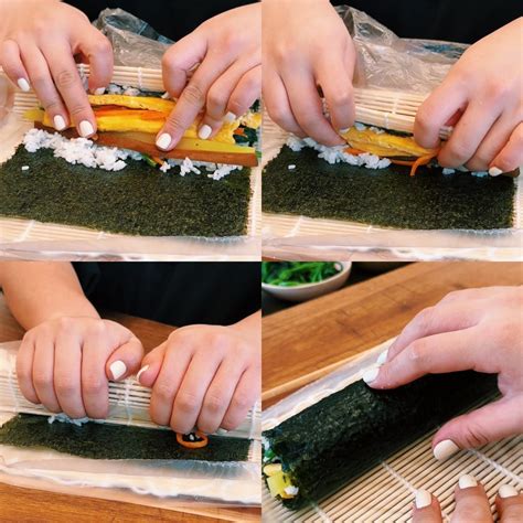 Kimbap Korean Seaweed Rice Rolls Tiffy Cooks