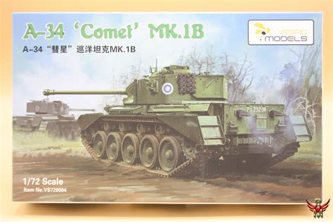 Rowasp Modelbouwvespid Models 1 72 A 34 Comet Mk 1b Rowasp Modelbouw