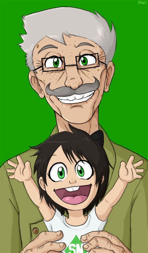 Jade And Grandpa By ~demonoflight On Deviantart Homestuck Grandpa