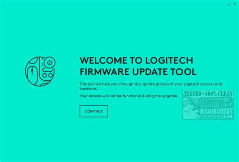 Download Logitech Firmware Update Tool MajorGeeks
