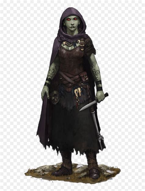 Half Orc Female Dandd