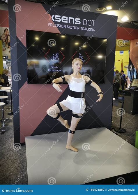 xsens dot precision motion tracking solution editorial stock image image of consumer