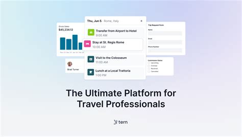 Tern The Ultimate Travel Advisor Platform Free Trial Referral