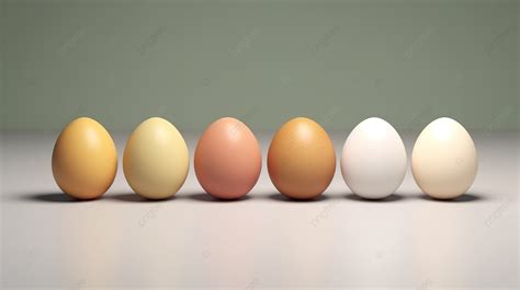 계란의 다섯 가지 음영을 보여주는 계란 셀렌트하게 배열된 3d 그림 닭고기 달걀 달걀 껍질 계란 배경 일러스트 및 사진 무료 다운로드 Pngtree
