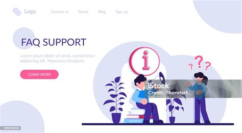 온라인 도우미 사용자 도움말 자주 질문 웹 사이트 Faq 섹션 콜 센터 노동자 만화 캐릭터 문제 해결 퀴즈 게임 현대 플랫