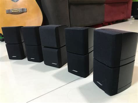 Bose Acoustimass Cube Speakers Home Theater Audio Soundbars Speakers