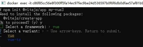 docker 搭建 vue3 vite vue3 docker csdn博客