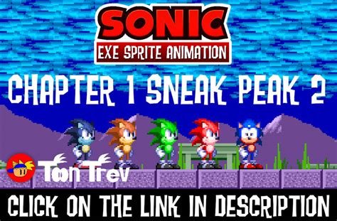 Sonic Exe Sprite Animation Chapter 1 Sneak Peak 2 By Toontrev On