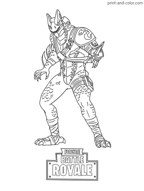 Printable Coloring Fortnite Coloring Pages Season 10 He Loves All Of The Characters And The