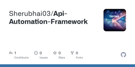 Github Sherubhai03api Automation Framework