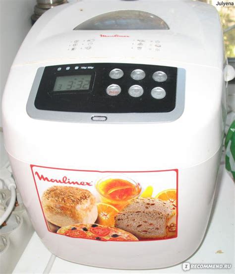 Хлебопечка MOULINEX OW1101 - «Моя помощница!» | отзывы