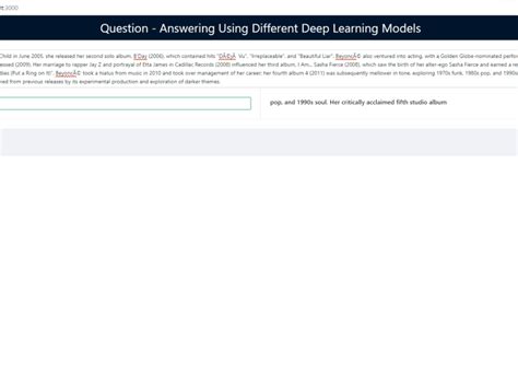 Awsome Question Answering System Based On Ai Upwork