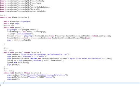 Automationtesting Playwrightjava Seleniumjava Locatorsinplaywright