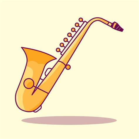 Premium Vector Saxophone Illustration
