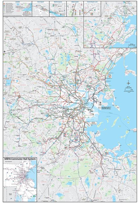 Mbta System Map Filembta Commuter Rail Map 2010png Wikimedia
