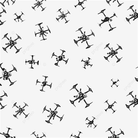 드론 패턴 심플한 스타일 쿼드로콥터 무인 비행기 무늬 Png 일러스트 및 이미지 에 대한 무료 다운로드 Pngtree