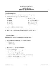 Tutorial On Sets In Discrete Structures Course Hero