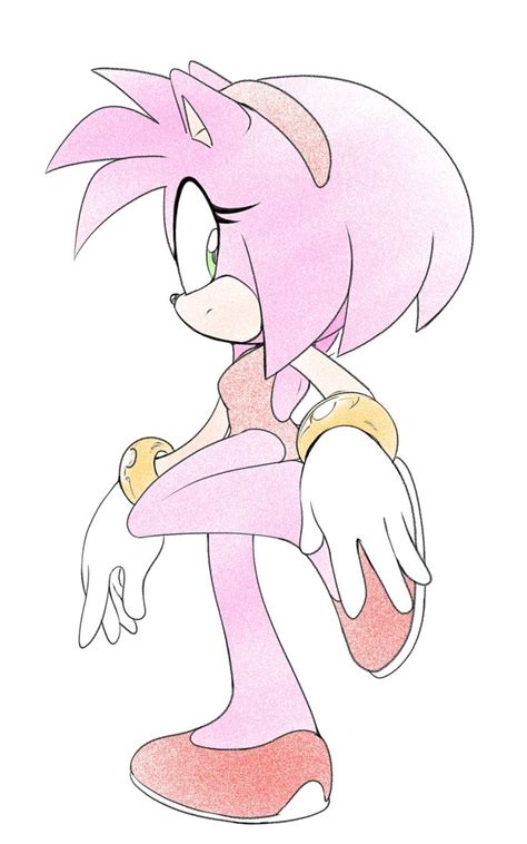 Amyswimsuit By Raccoonshinobi On Deviantart Amy Rose Amy The