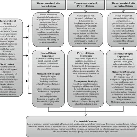 2 Conceptual Framework Of Health Related Stigma As Described By Women