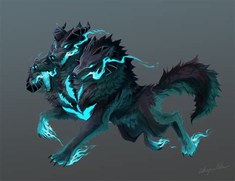 Artstation Cerber Dnd Character Commission