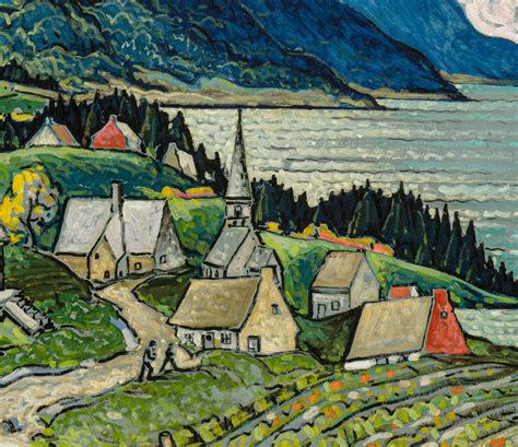 Marc Aurèle Fortin Paysage à Saint Siméon 1938 Alan Klinkhoff