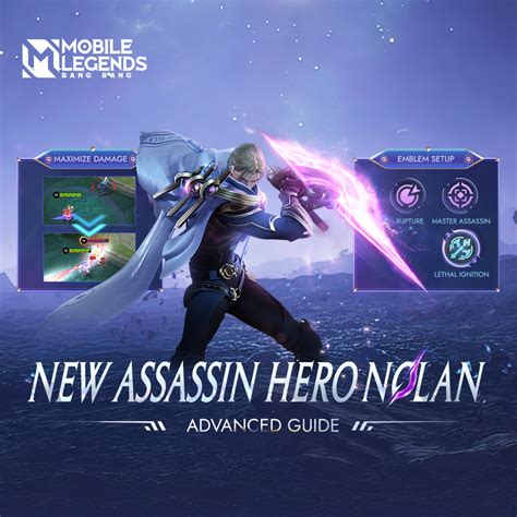 New Assassin Hero Cosmic Mobile Legends Bang Bang