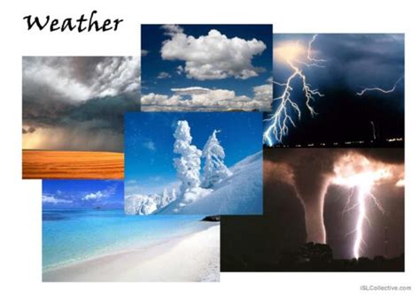 126 Weather English Esl Powerpoints