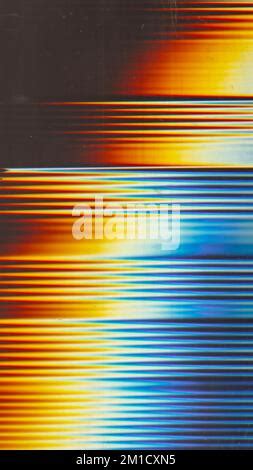 Distorted Display System Breakdown Signal Error Stock Photo Alamy