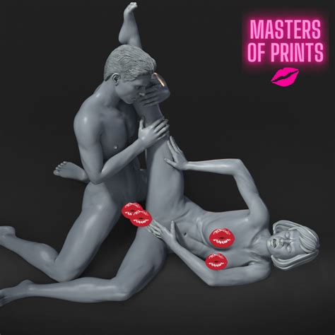 3d Printable Rough Sex Nsfw Erotic Miniature 75 Mm Scale By Master