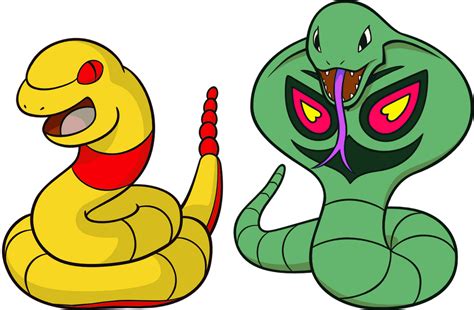 Alternate Shinies Ekans And Arbok By High Jump Kick On Deviantart