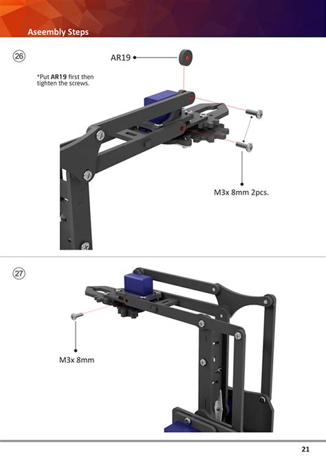 Robotic Arm Assemble Guide On Behance