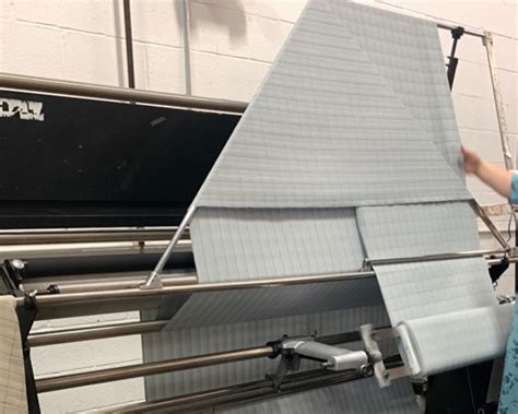 Upright Double Folding Fabric Measuring Machine Rick S Measuring