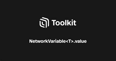 Networkvariable Value Spatial Creator Toolkit