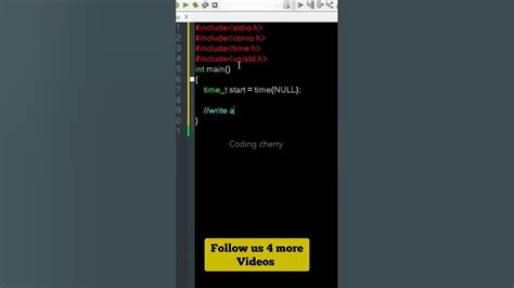 Find Execution Time Of Program Youtube