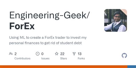 Github Engineering Geekforex Using Ml To Create A Forex Trader To Invest My Personal
