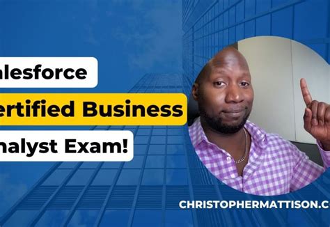 Salesforce Certified Business Analyst Exam Guide Chris Mattison