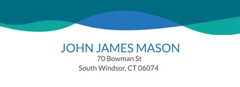 Free Return Address Label Template To Edit Online