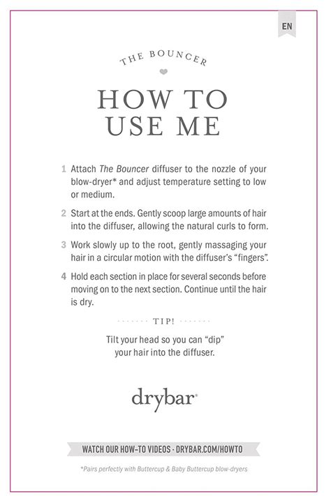 Drybar The Bouncer Diffuser Ultimate Hair Styling Tool For Effortless
