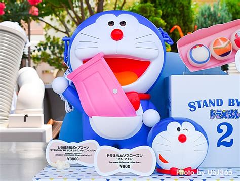 【usj】期間限定！ドラえもんのポップコーンバケツ！味は「どら焼きフレーバー」！ Usj365