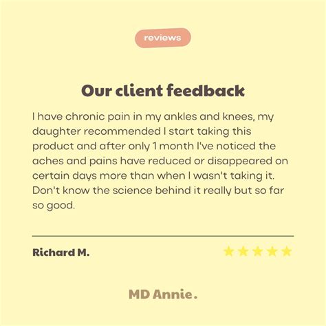 Client Feedback Md Annie Medium