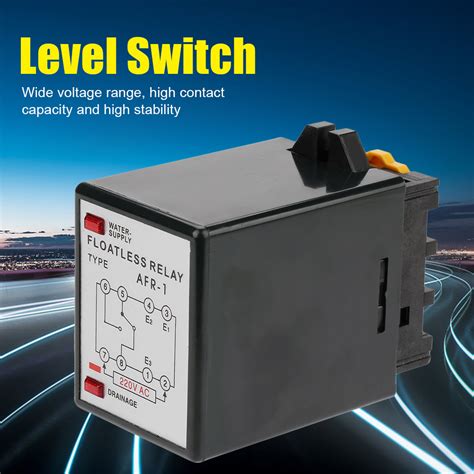 Afr 1 Ac 220v Liquid Level Controller Relay Water Level Switch High