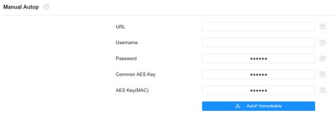 Auto Provisioning Via Configuration File