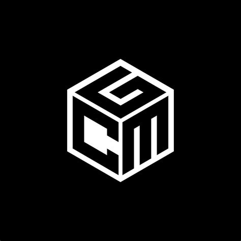 Cmg Letter Logo Design In Illustration Vector Logo Calligraphy